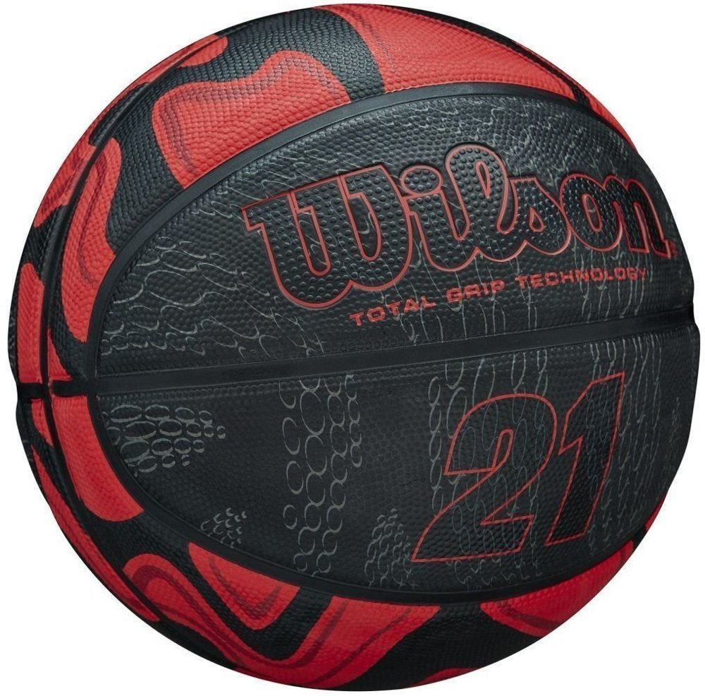 BASKETBALL WILSON 21 WTB2103XB07 red-black #7 | CATEGORIES \ Basketball ...