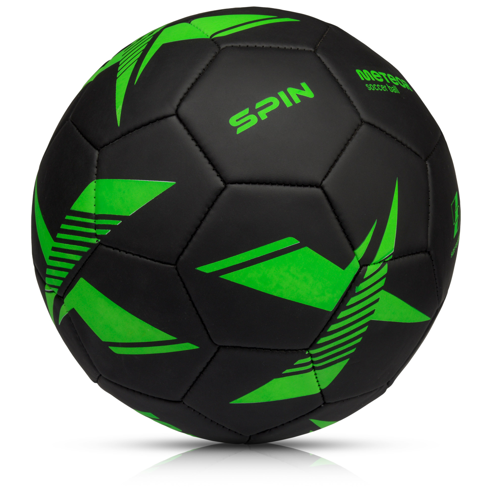 Meteor Spin Football 5 black/green Green || Black \ 5 | CATEGORIES ...